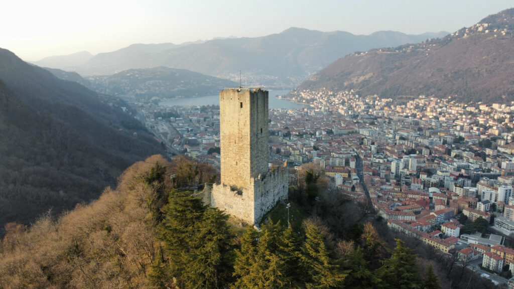 Castello Baradello Como: come arrivare - Larius Way