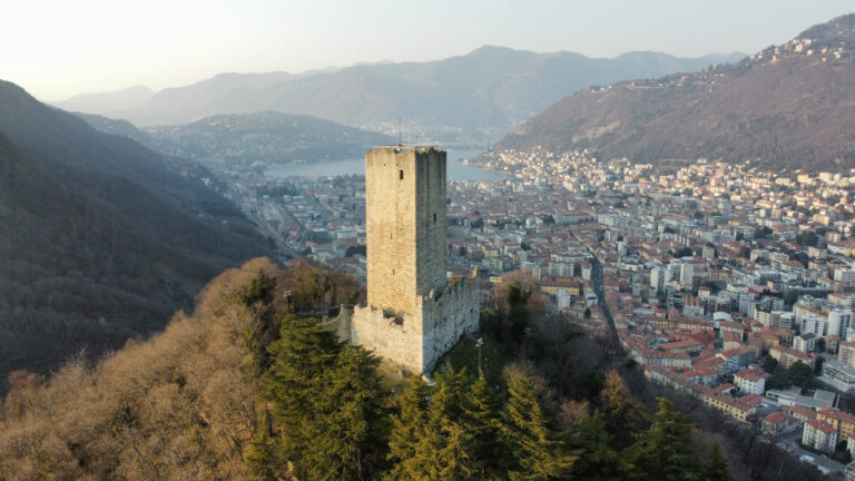 Castello Baradello Como: come arrivare - Larius Way